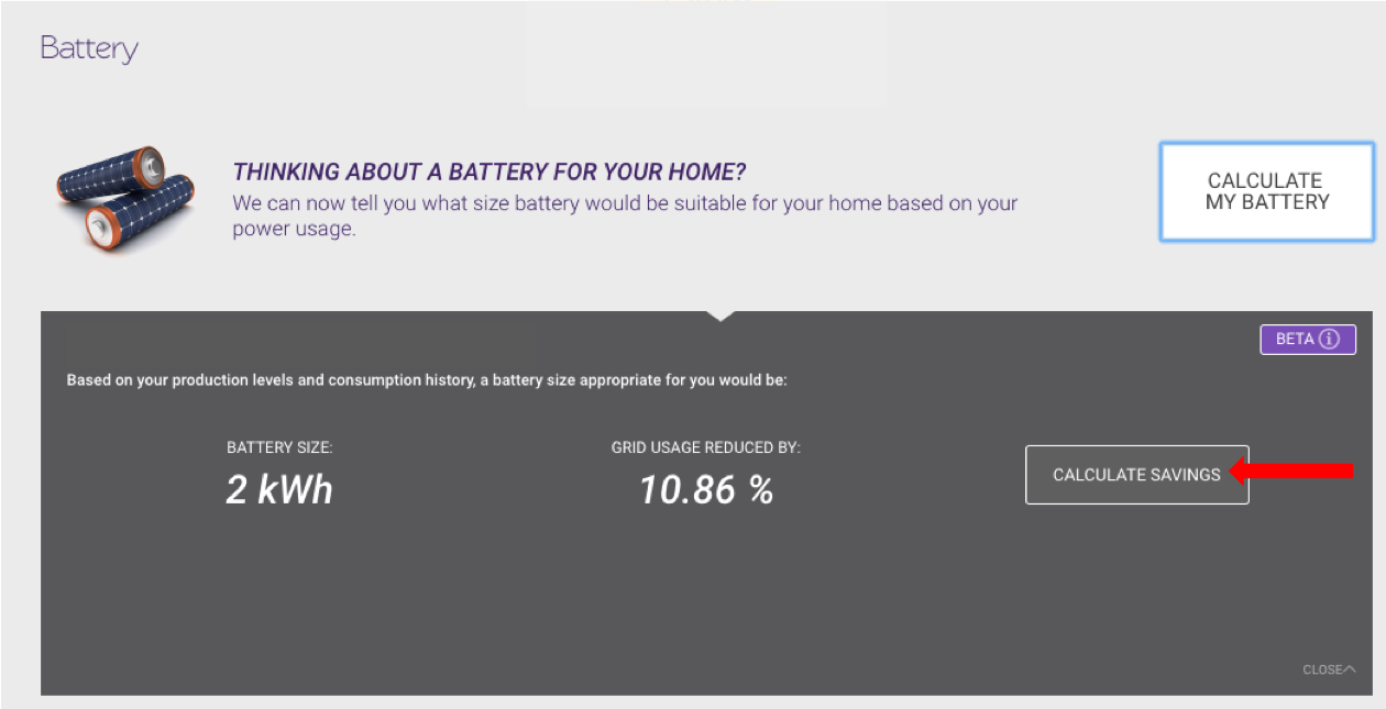 Battery Page - Overview