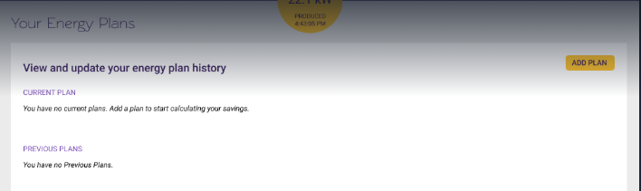 Energy Plans Page - How do I update my 'Energy Plans' information on ...