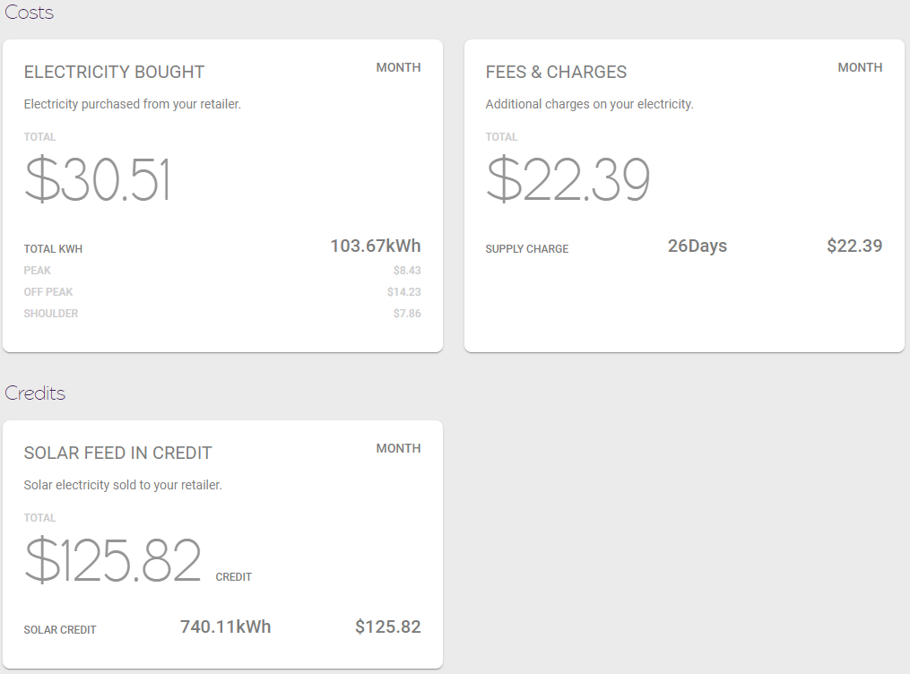My Electricity Bill - Overview