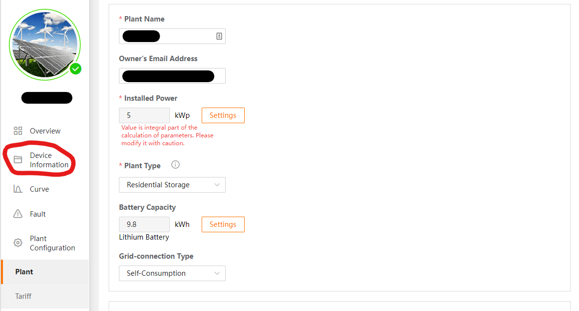 Sungrow - Sharing your inverter with Solar Analytics