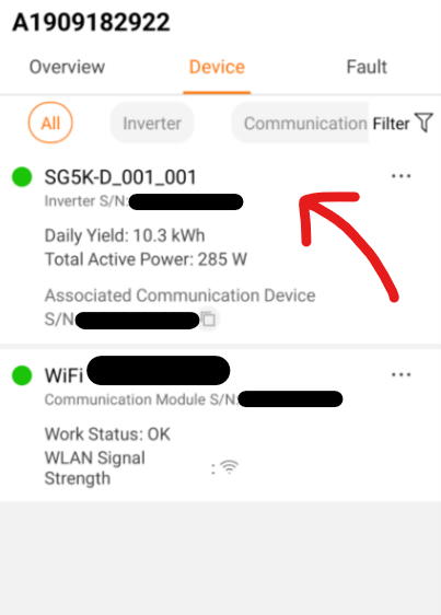 Sungrow - Sharing your inverter with Solar Analytics