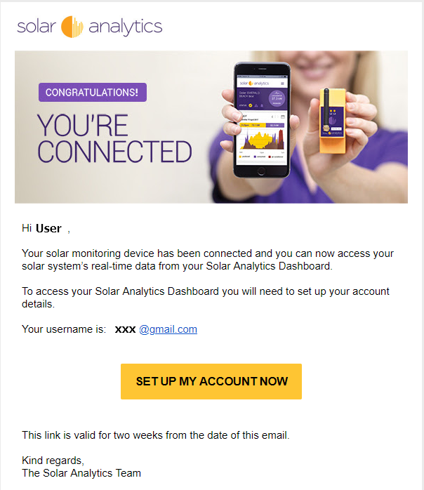 I've recently gotten a Solar Analytics device installed. How do I ...