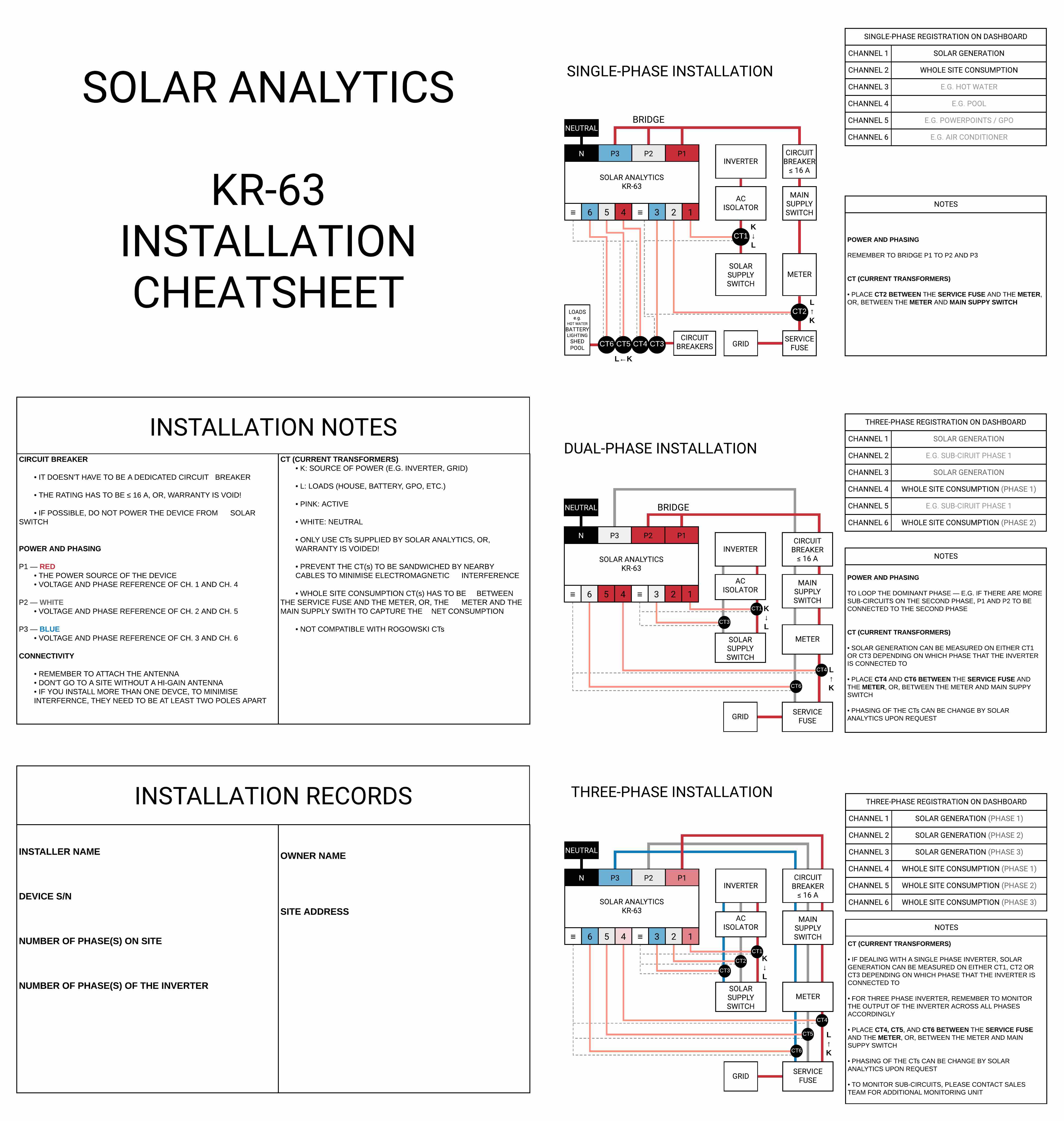 KR-63 Wiring Diagram
